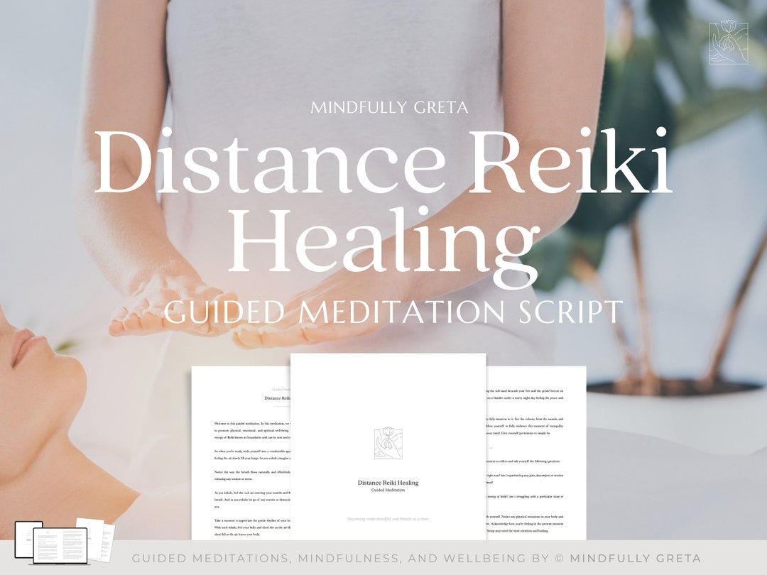 Distance Reiki Healing Guided Meditation Script Distance - Etsy