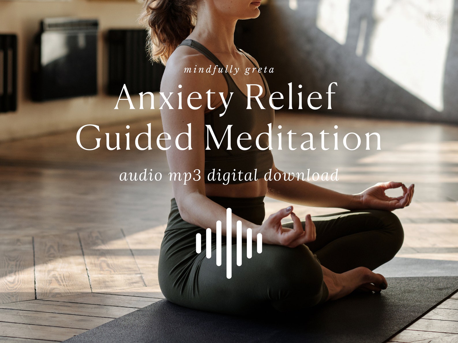 Anxiety Relief Guided Meditation Audio Mp3 Digital Download Guided ...