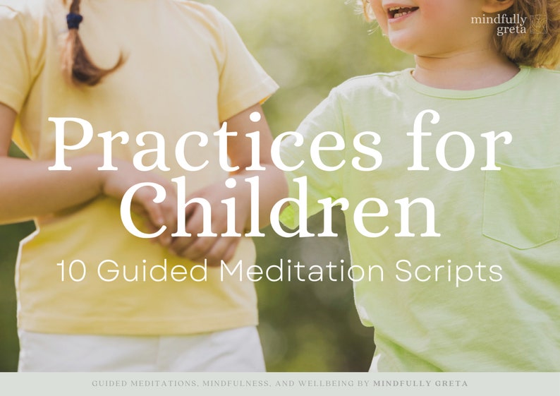 10 Guided Meditation Scripts for Children - Etsy