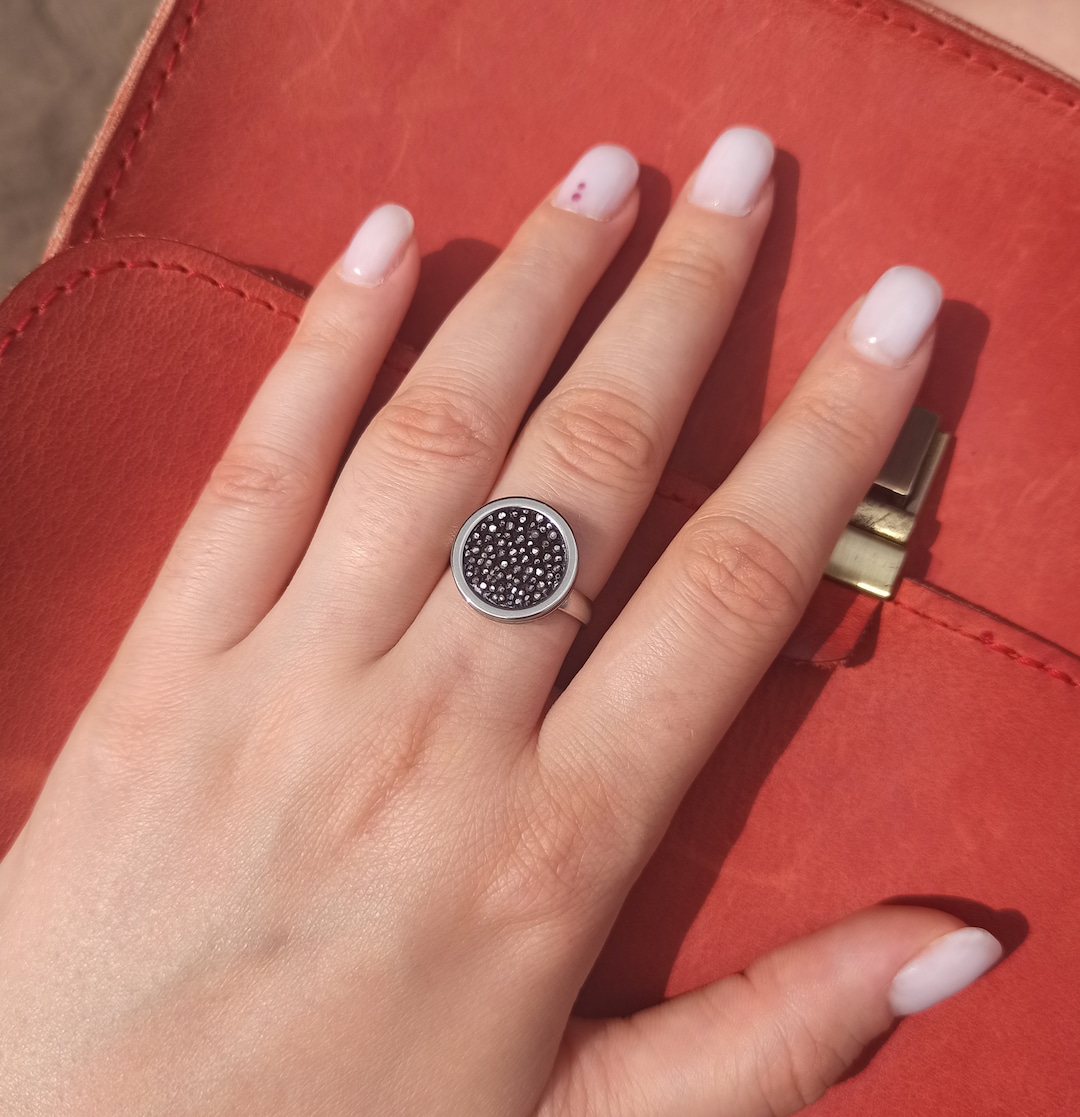 Stingray Ring Stainless Steel Ring Handmade Ring Ukraine Shops - Etsy