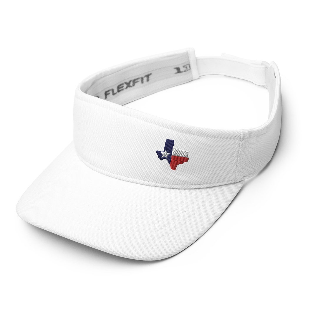 Texas State Flag Visor, Texas Women's Visor, Texas Flag Visor - Etsy