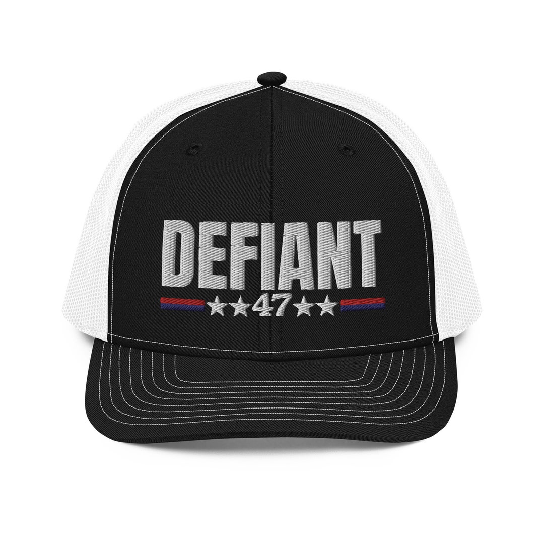 Donald Trump 47 Defiant Richardson 112 Trucker Hat - Etsy