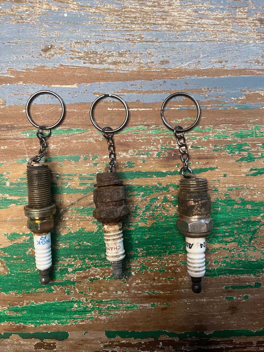 Spark Plug Keychain - Etsy