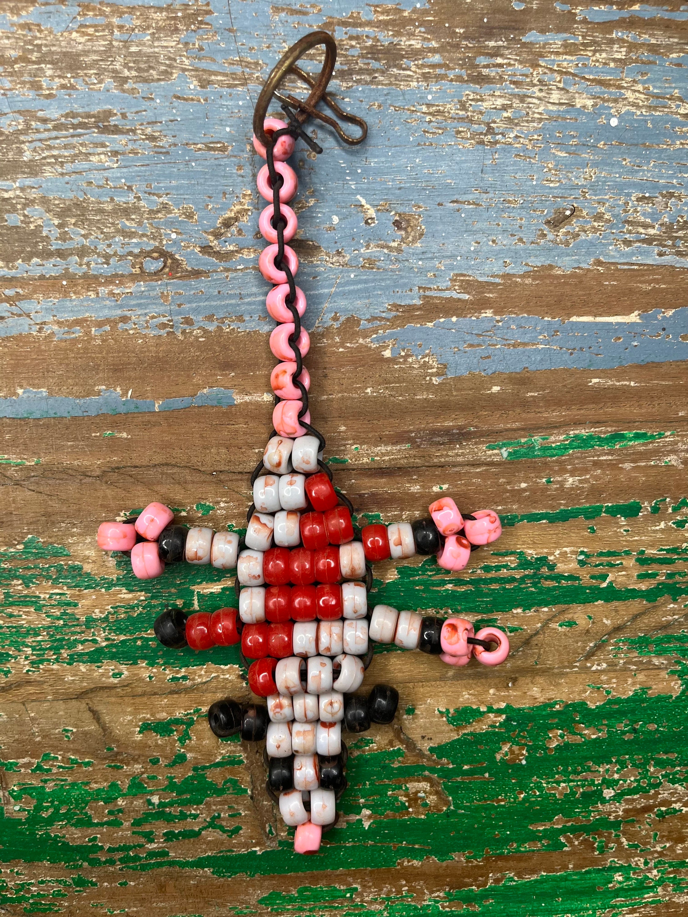 Road Rash Possum Beaded Keychain Possum Keychain - Etsy