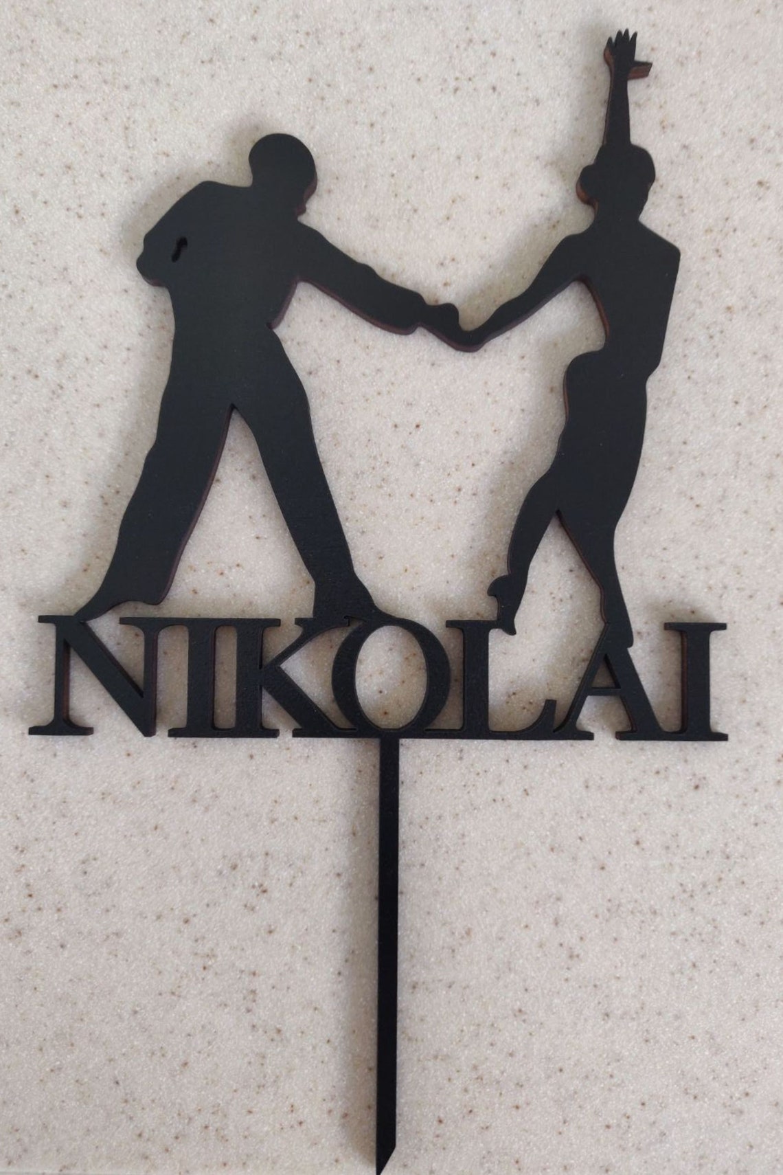 Dance Cake Topper Salsa dance Personalized with the | Etsy