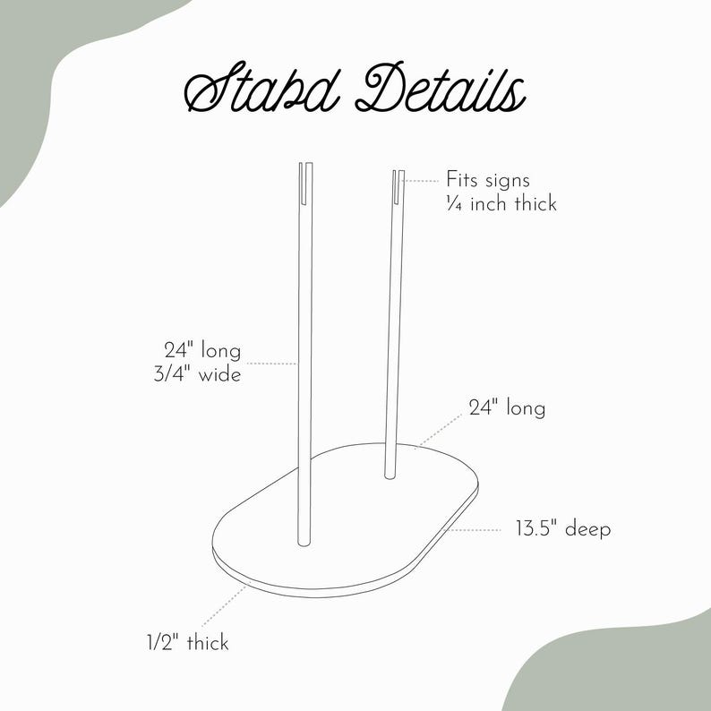 Wooden Sign Stand • Wedding Sign Holder • Sign Stand for Weddings ...