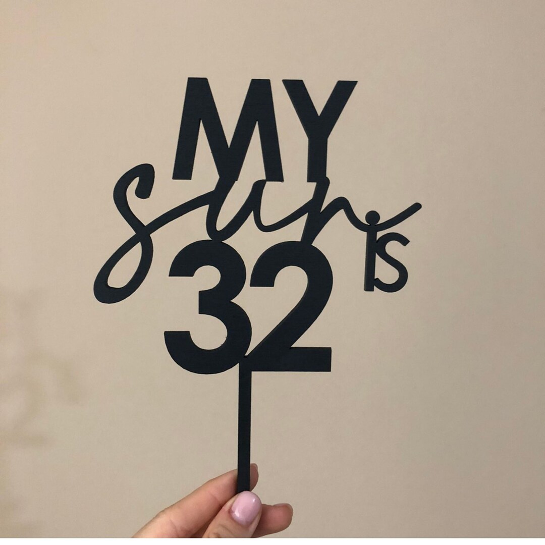 Husband, Friend Cake Topper, Man Cake Toppers, Personalized Toppers ...