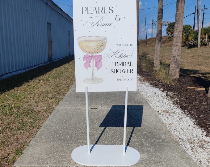 Free Standing Base for Directional Sign. Wood Base for Indoor Direction ...