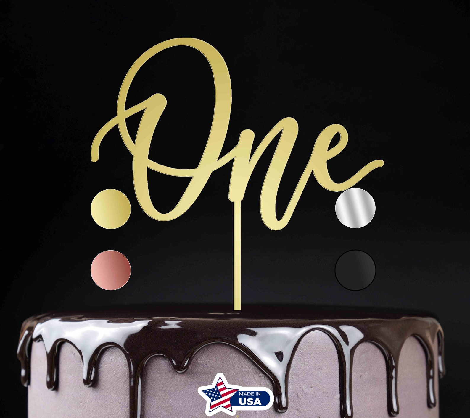 One First Birthday Cake Topper Toddler Birthday Cake Topper | Etsy