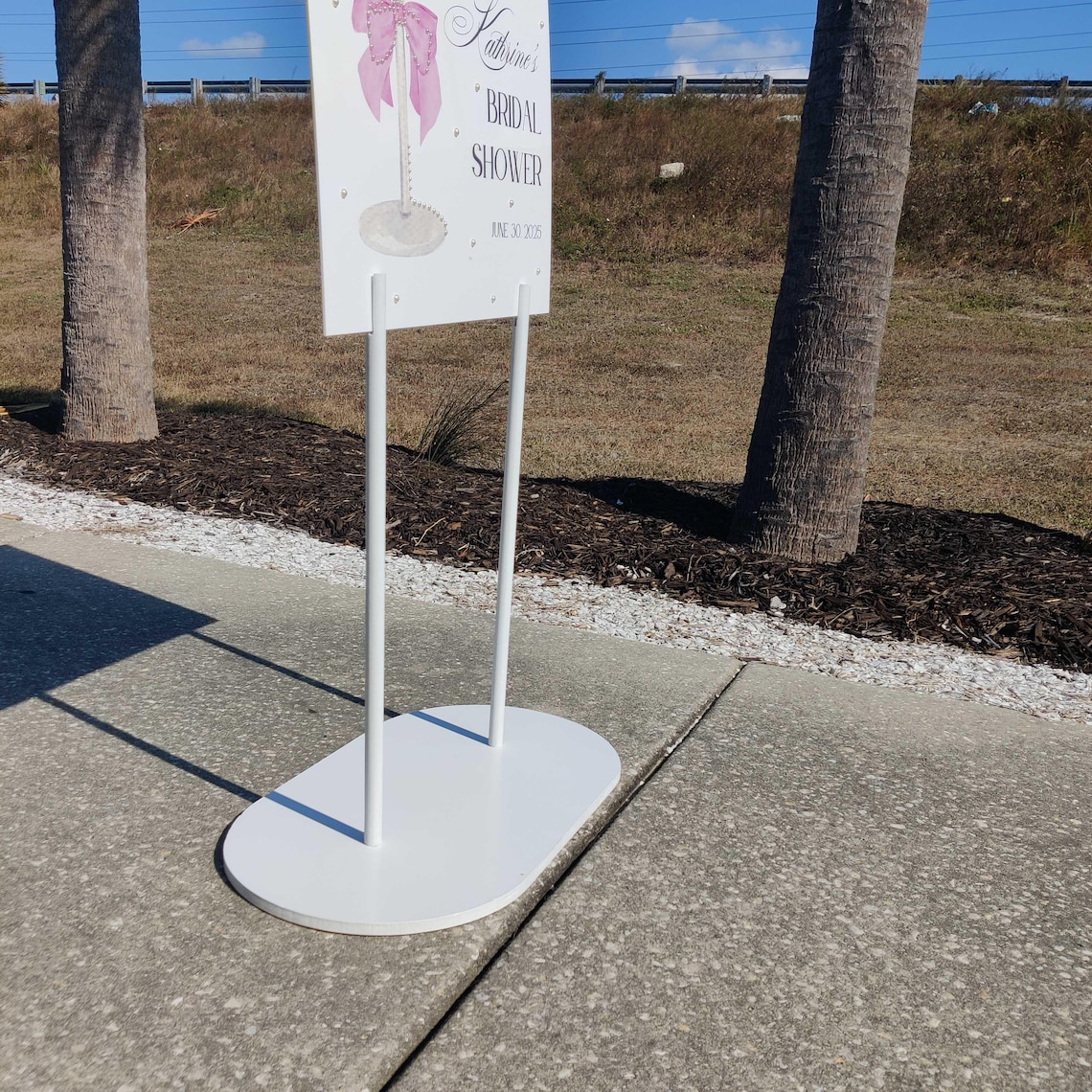 Wooden Sign Stand • Wedding Sign Holder • Sign Stand for Weddings ...