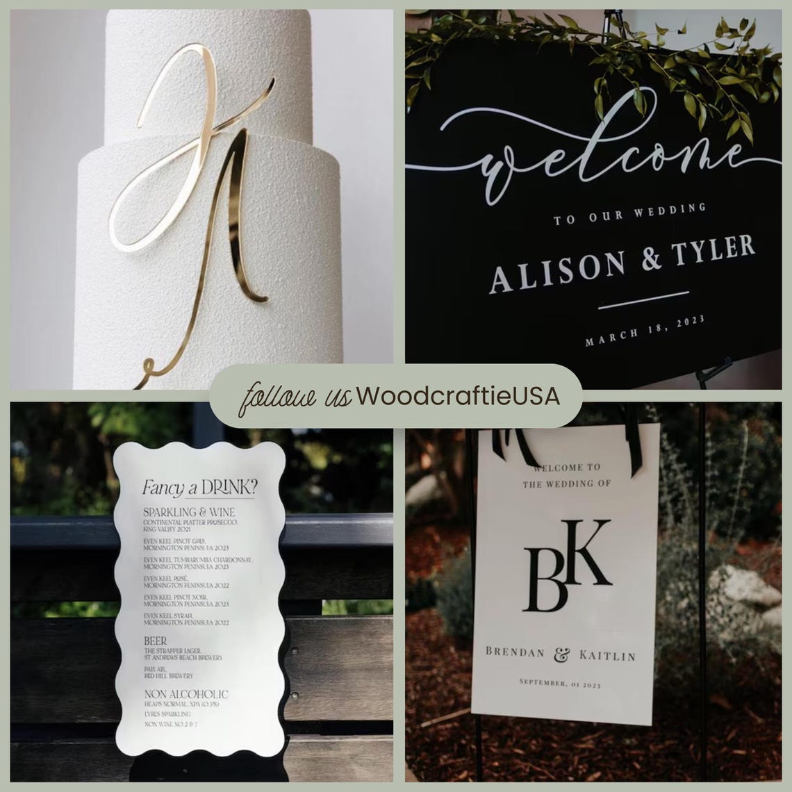 Personalized Mirrored Number Cake Topper – Kids Birthday, Baby Shower ...