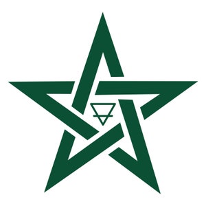 Pentagram and Pentacle Magic Tutorials | Pentagram SVG, PNG, JPG Files ...