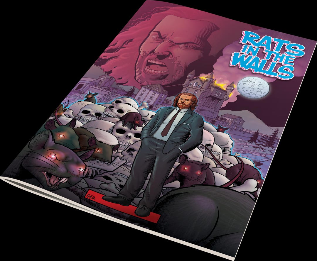 H.P. Lovecraft's Rats in the Walls - Comic Adaptation by Nick OG - Etsy