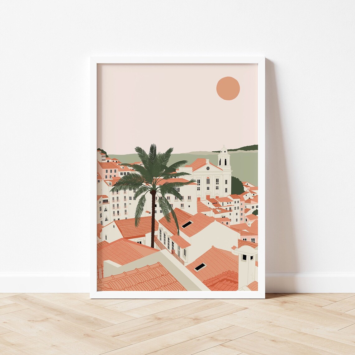 Lisbon Print / Portugal Print / Lisbon Wall Art / | Etsy