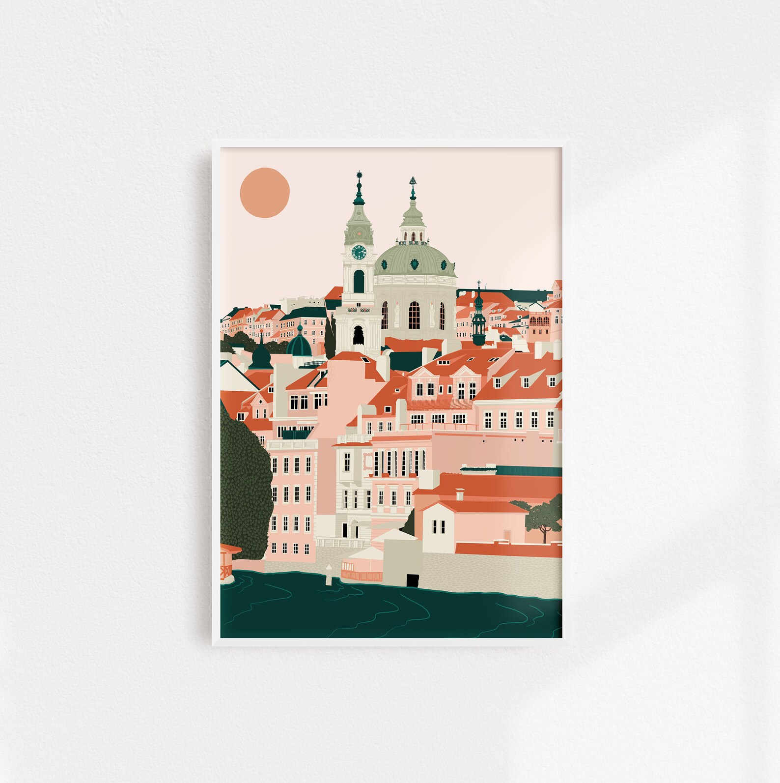 Prague Print / Czech Republic Print / City of A Hundred Spires Print ...