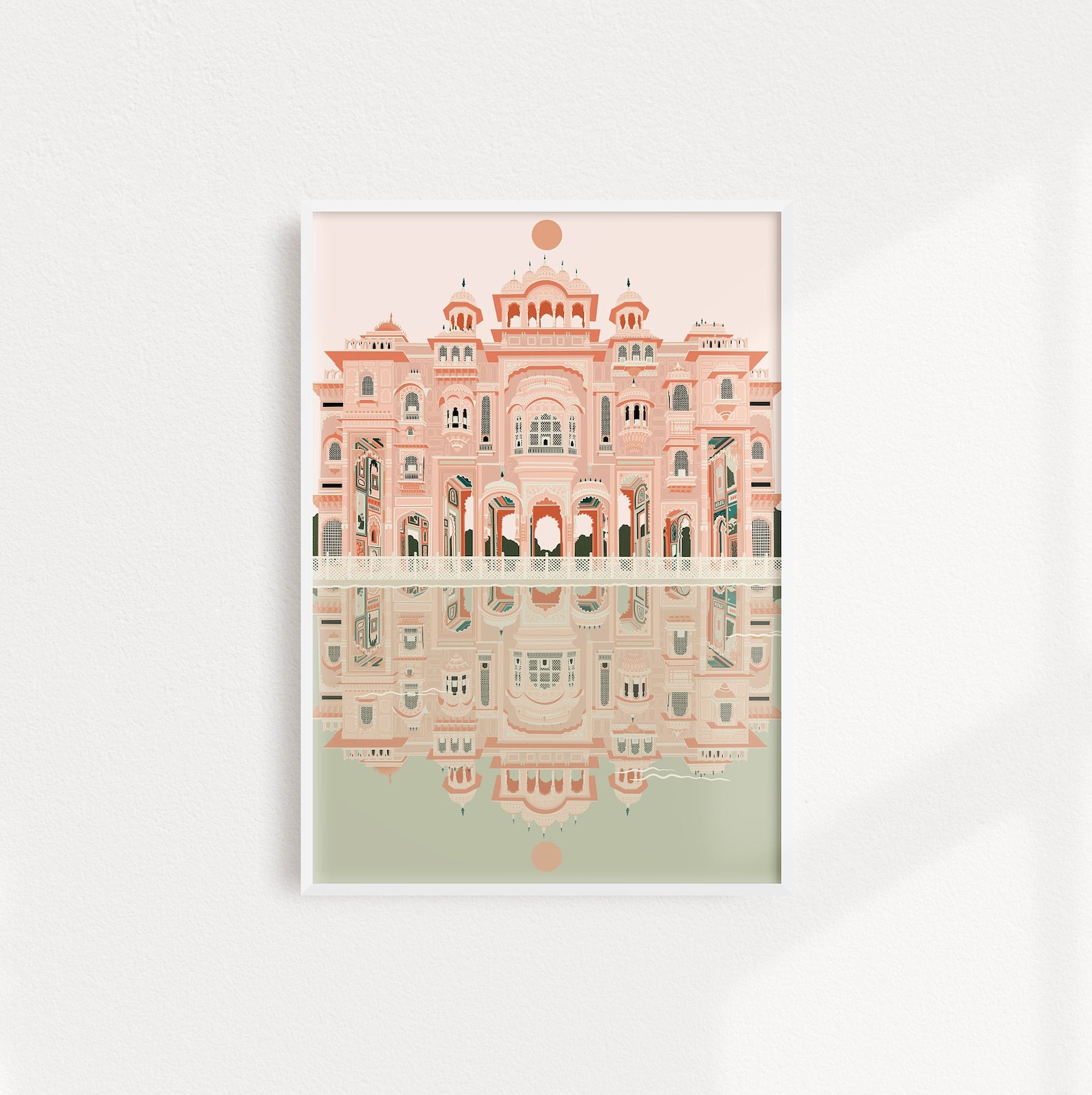 Jaipur Print / Patrika Gate Print / the Pink City Print / India Print ...