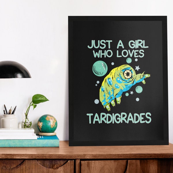 Framed Tardigrade Wall Decor - Etsy