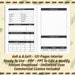 Pottery Logbook Interior 121 Pages No Bleed | 6" X 9" & 8.5" X 11" Trim ...
