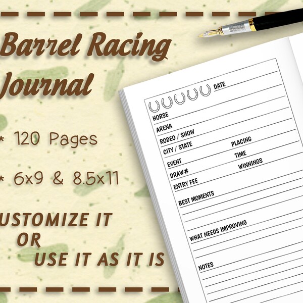 Barrel Racing - Etsy