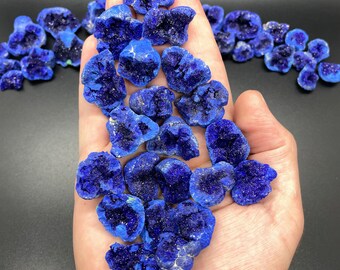 Azurite Geode - Etsy