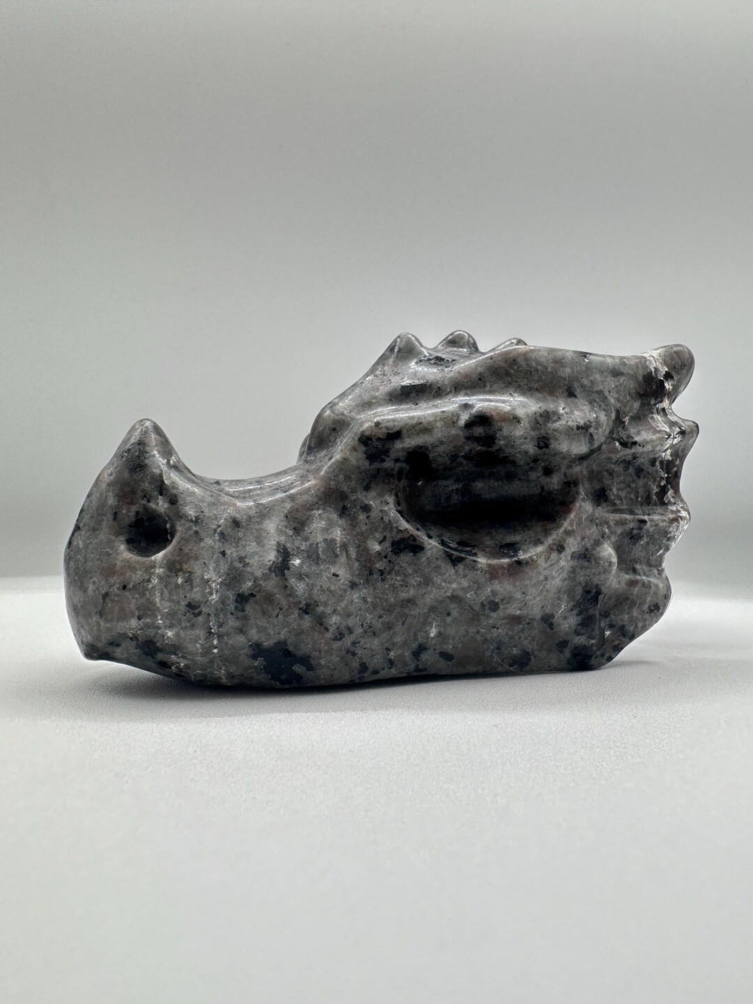 Yooperlite Dragon Skull - Etsy