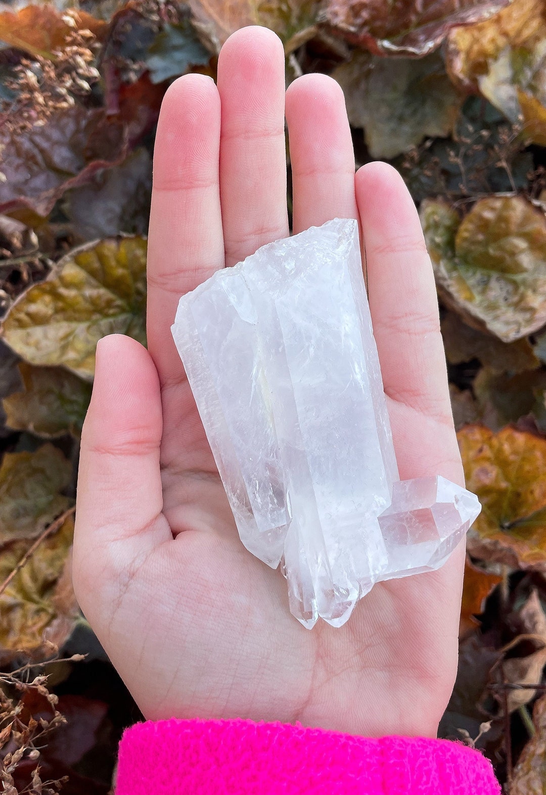 Rare Blue Mist Lemurian Quartz, Blades of Light, Columbia, Powerful ...