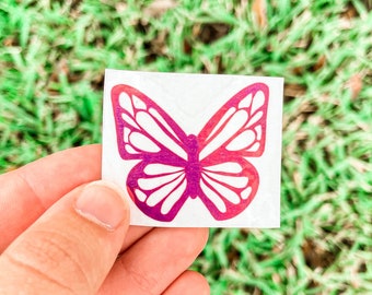 Butterfly Vinyl Decal | Etsy