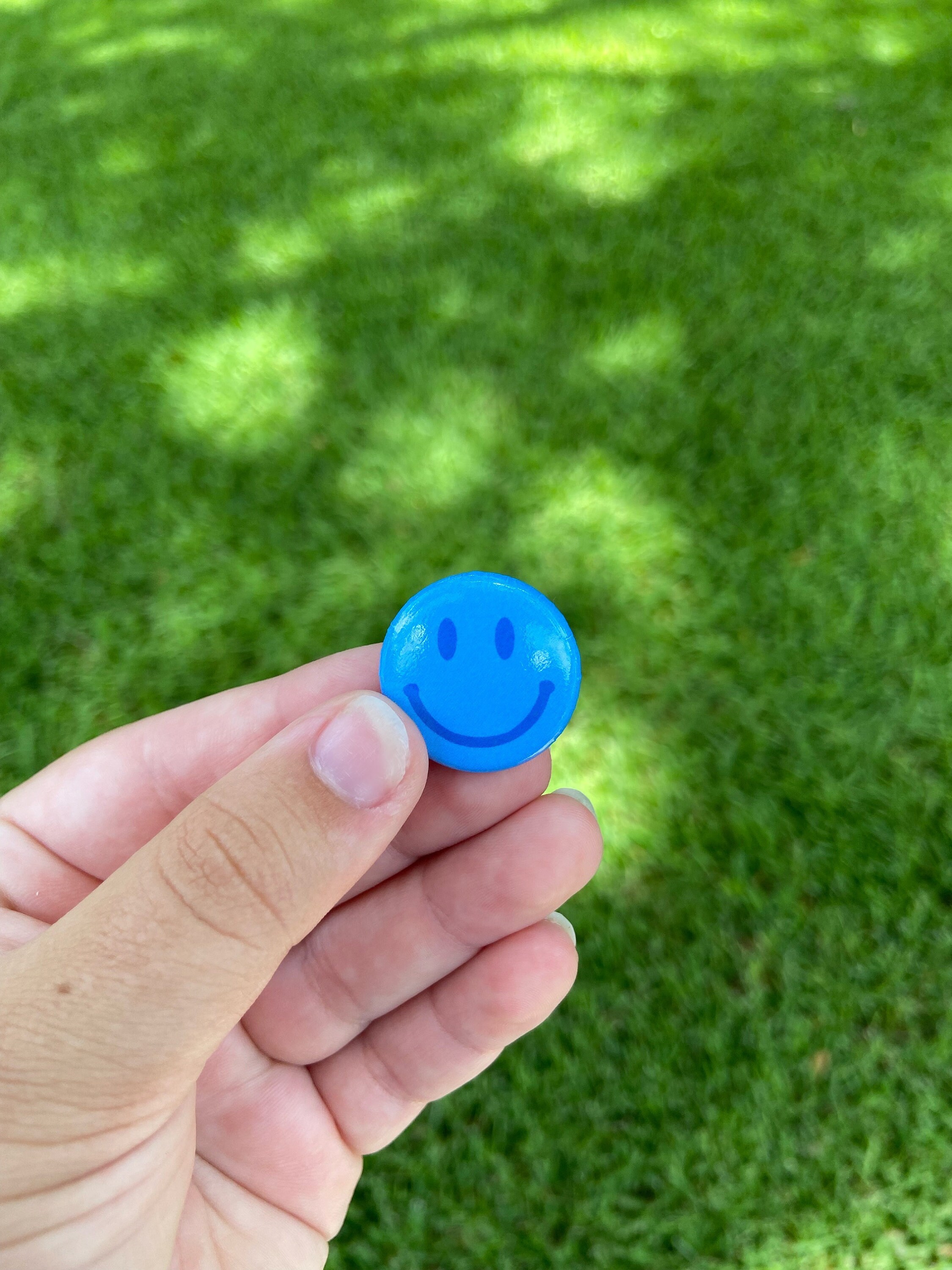 Smiley Button Pins - Etsy