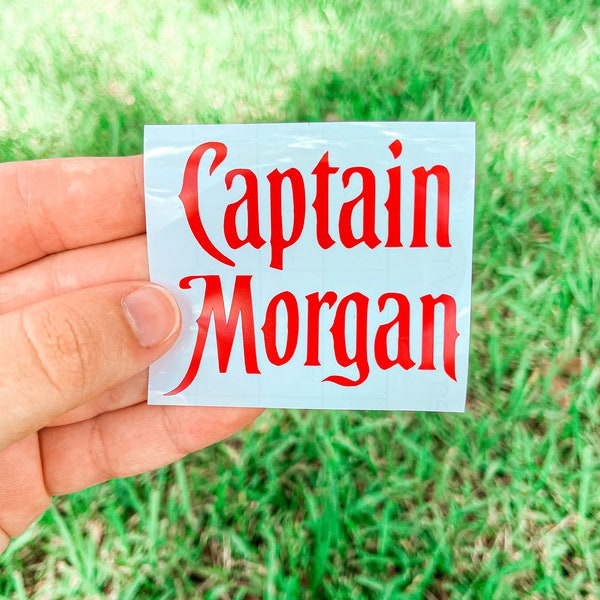 Captain Morgan - Etsy