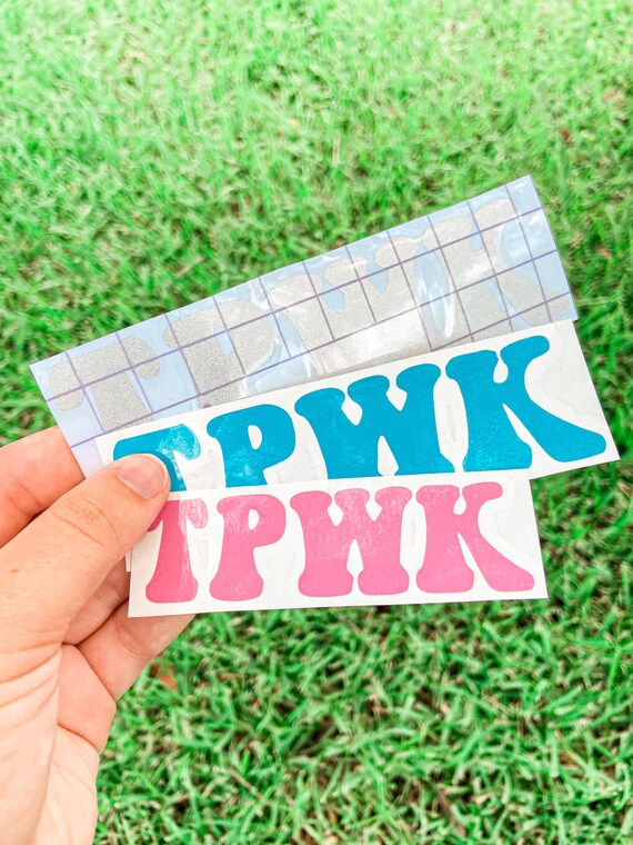 TPWK Vinyl Decal | Etsy