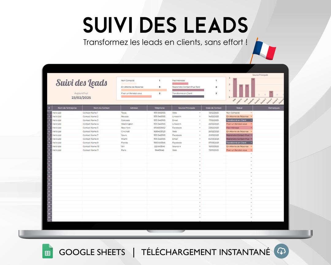 Suivi Des Leads Professionnel - Outil Marketing Automatisé Pour ...