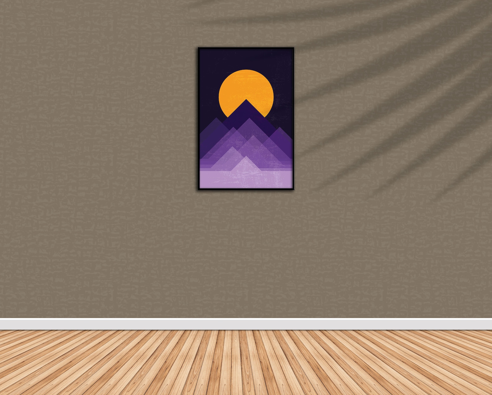 Rising Sun Art Print Sunrise Art Print Abstract Sunburst | Etsy