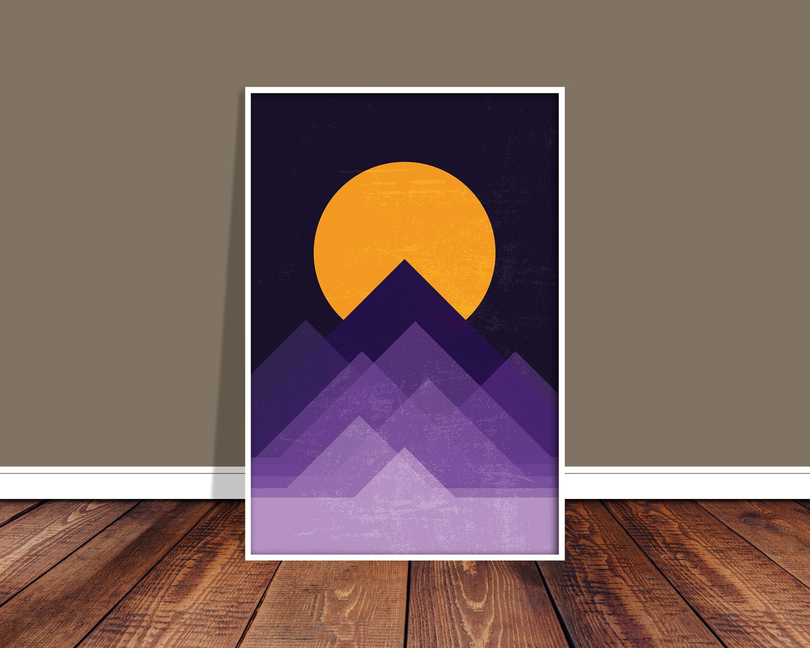 Rising Sun Art Print Sunrise Art Print Abstract Sunburst | Etsy