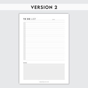 To-do List Printable: Task Tracker & Priority Planner (A4, A5, Letter ...