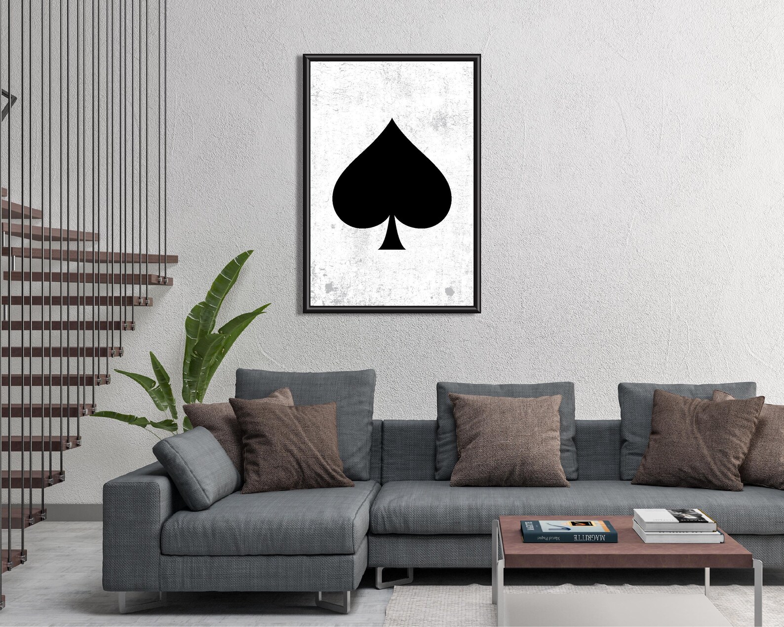 Ace of Spades Card Games Decor Suit of Cards Playing Cards | Etsy