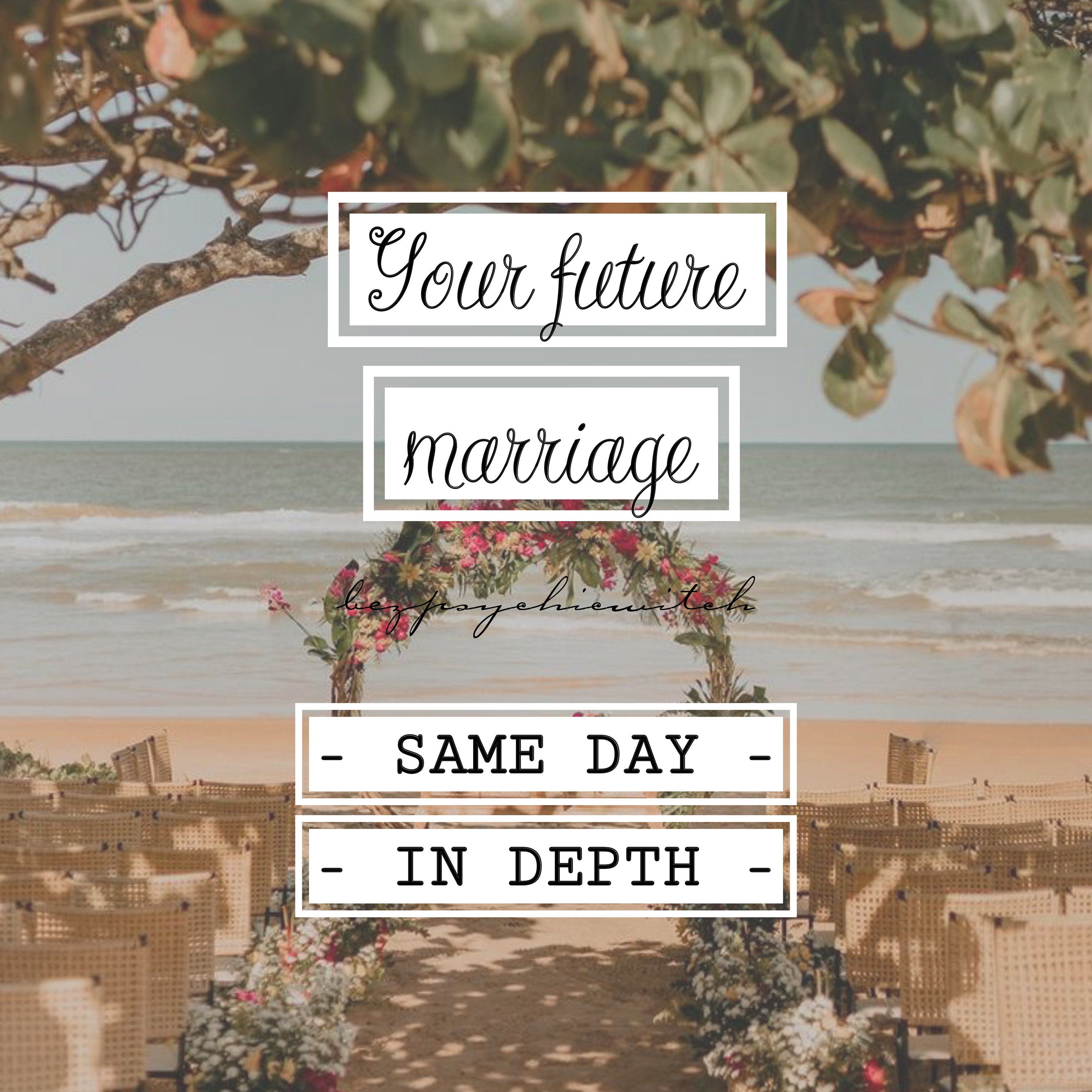SAME DAY Your Future Marriage Future Spouse Wedding Day in DEPTH Tarot ...
