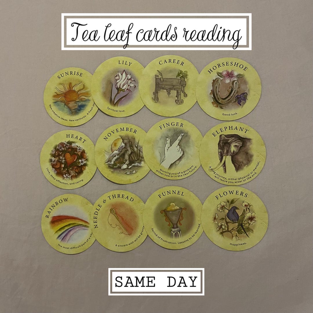 SAME DAY Teaf Leaf Cards Reading, Guidance Oracle Reading, One Question ...