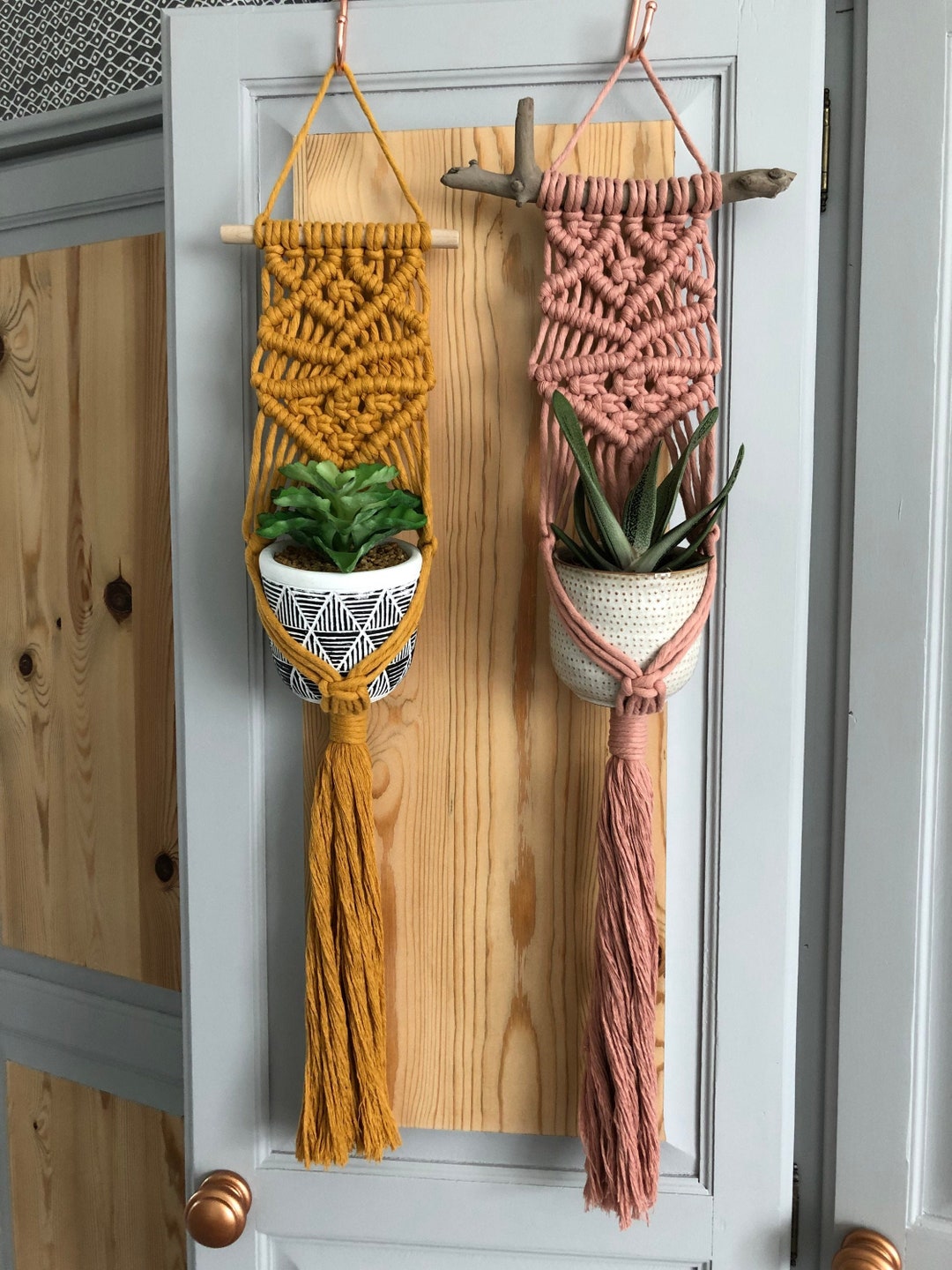 Macrame Plant Holder Wall Hanging | Macrame Plant Hanger | Home Decor ...