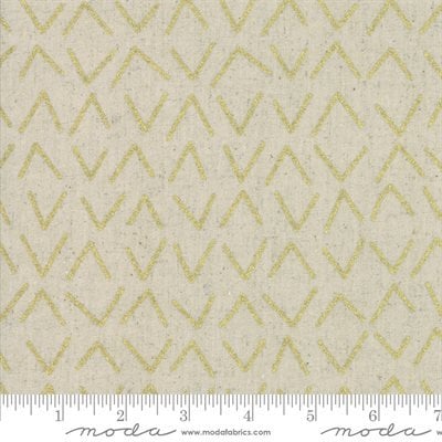 Moda Zen Chic Mochi Linen Linen/gold Sold by the 1/4 - Etsy