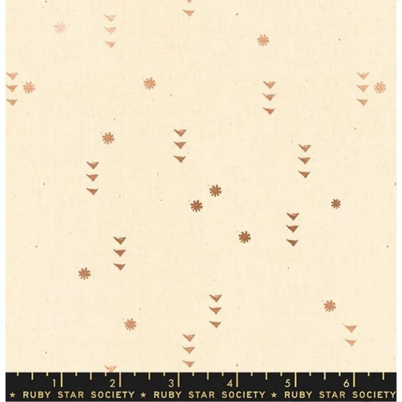 Ruby Star Society Fabric Rain in Natural Unbleached Heirloom - Etsy