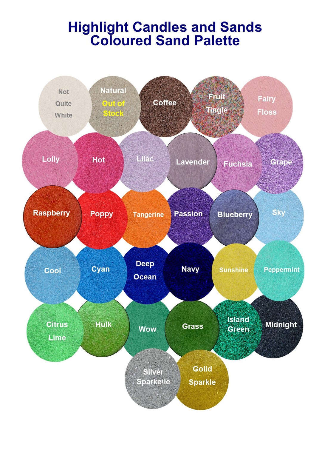 Colour Sand Unity Sand Ceremony Sand Wedding Sand Sand - Etsy