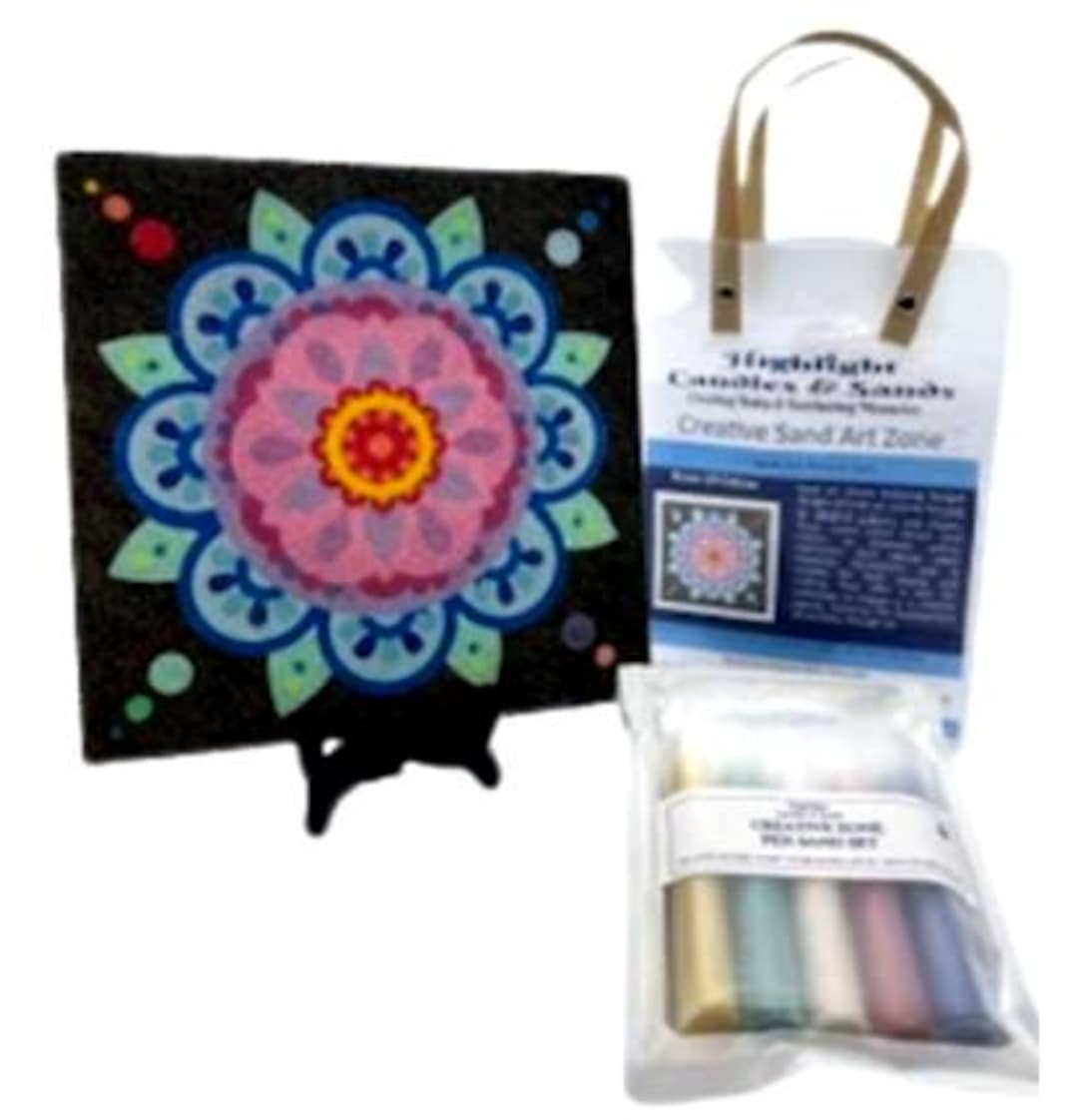 Rows of Colour Sand Art Picture Project Set, Kids & Adults DIY Craft - Etsy