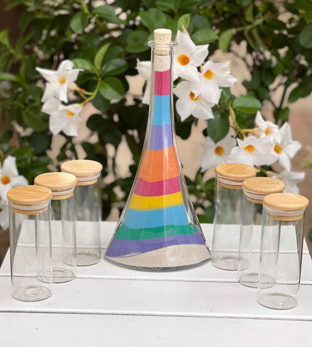 Sonata Sand Unity Ceremony Set, 7 Piece Set, Sand Ceremony, Blended ...