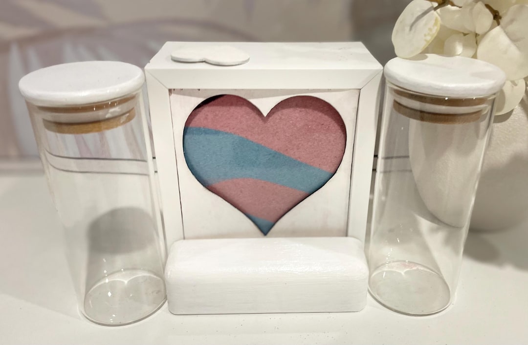 Hearts Forever Sand Unity Ceremony Set, 3 Piece Set, Unity Sand Set ...