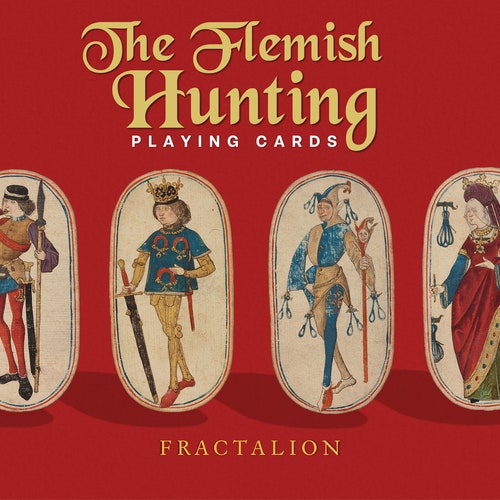 Flemish Hunting Playing Cards Ca. 147580 Unique Antique - Etsy