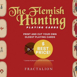 Flemish Hunting Playing Cards — Ca. 1475–80 — Unique Antique Deck ...