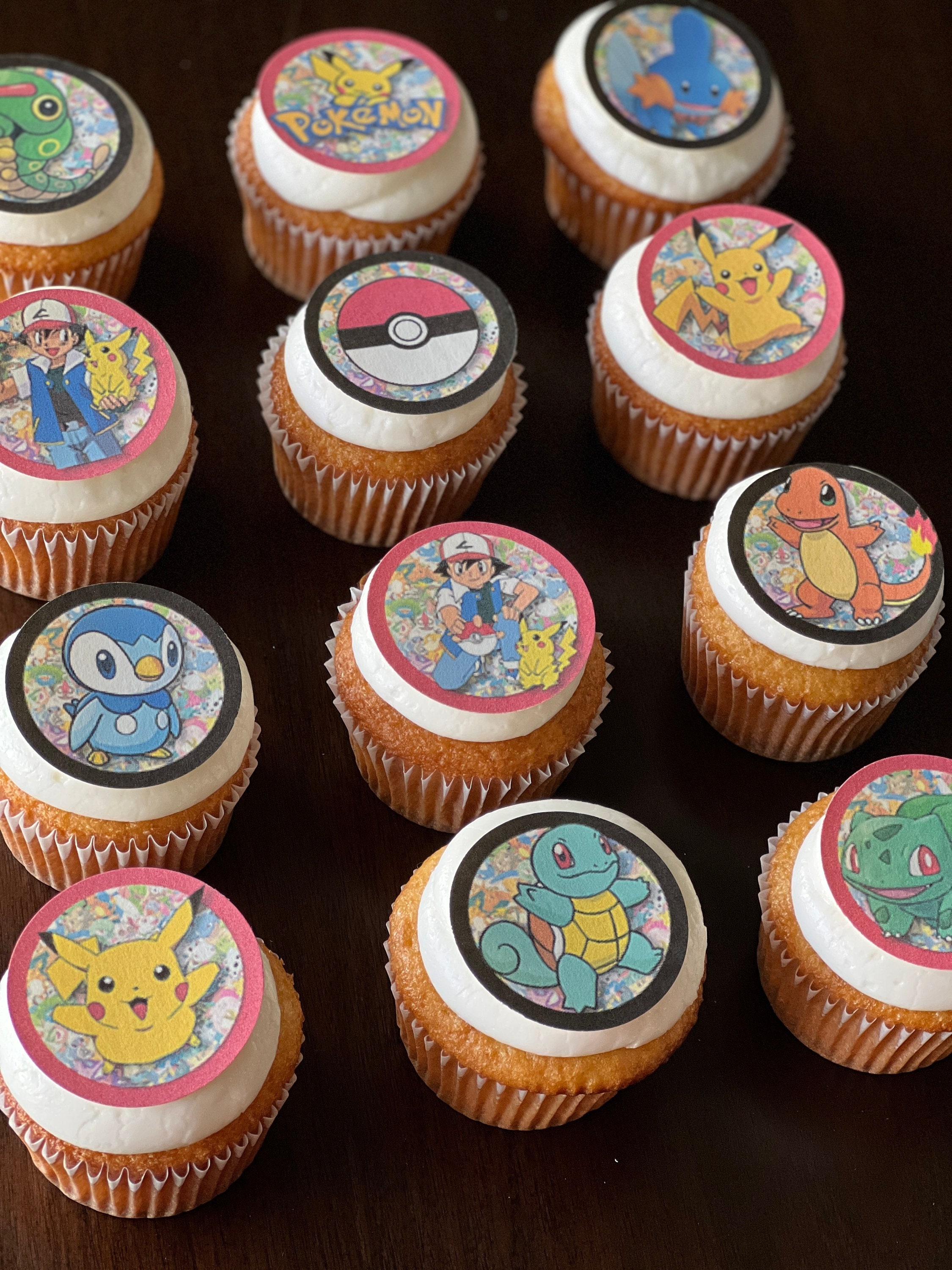 Cupcake Cookie Toppers Edible Images Icing Sheets - Etsy