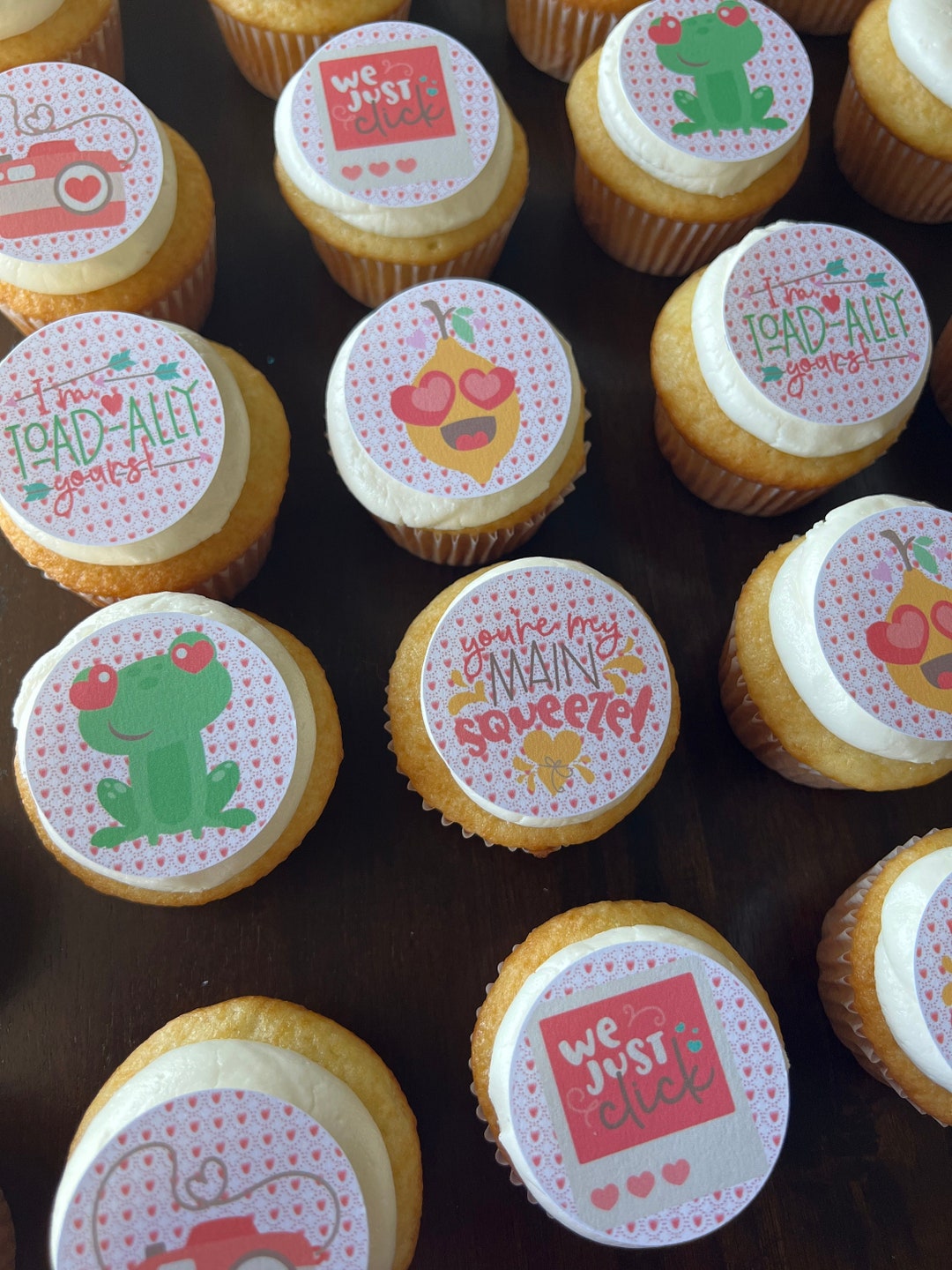 Cupcake Cookie Toppers Edible Images Icing Sheets - Etsy