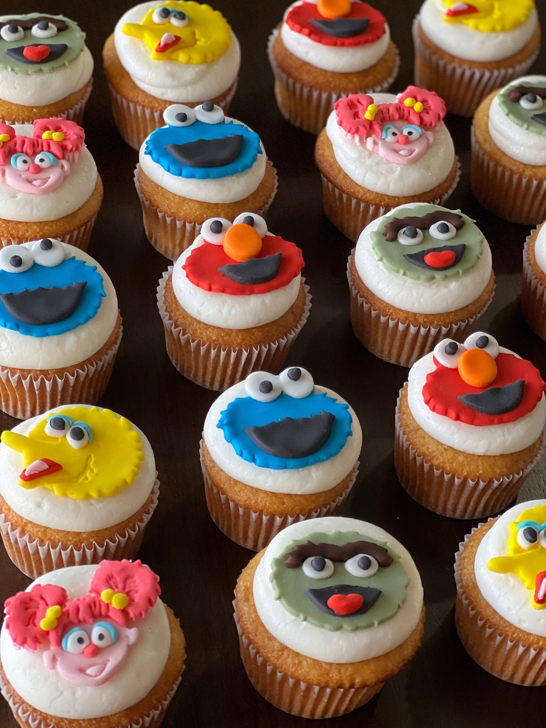 Fondant Cupcake Toppers - Etsy