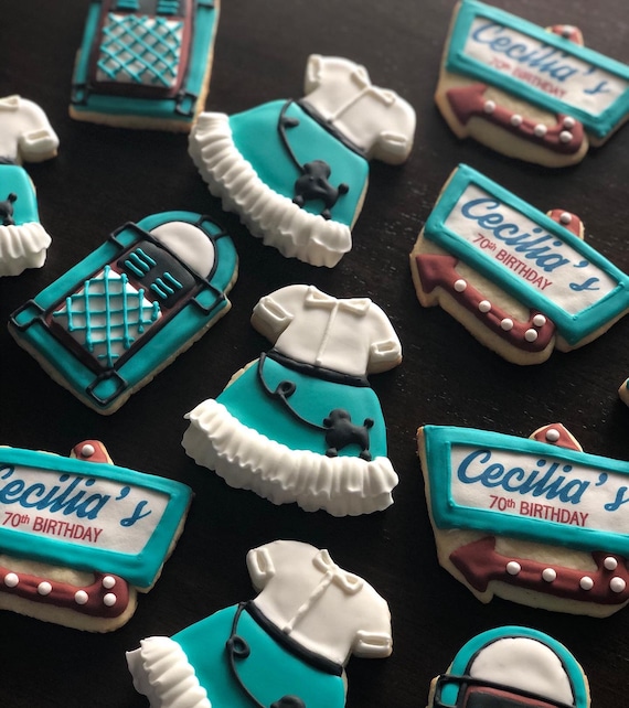 Retro Diner Cookies | Etsy